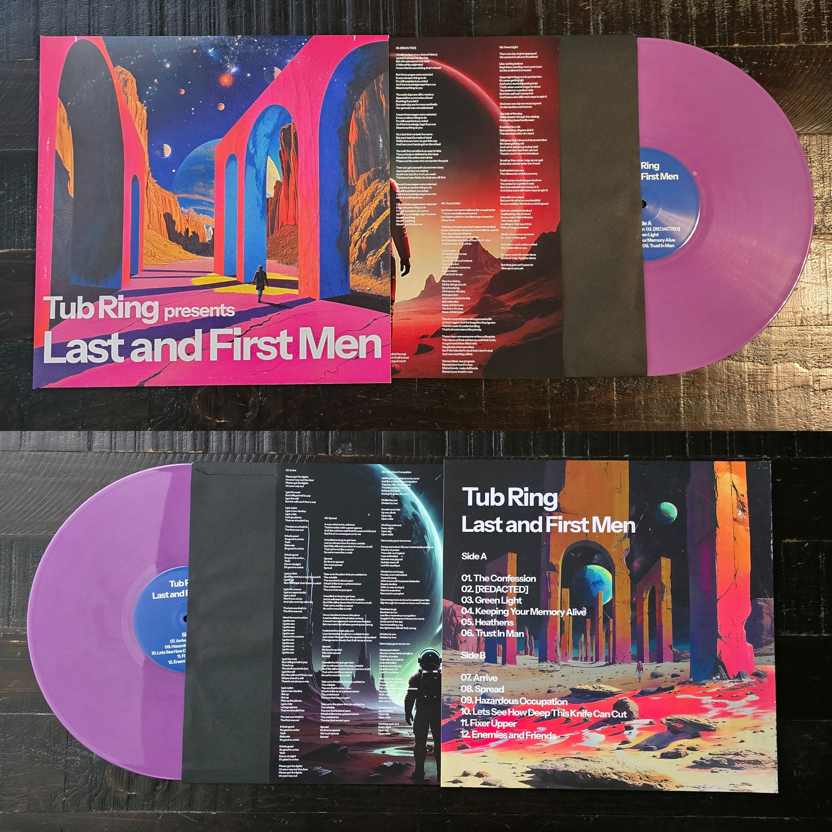 Tub Ring Last and First Men Deluxe Colored Vinyl – Tub Ring Store